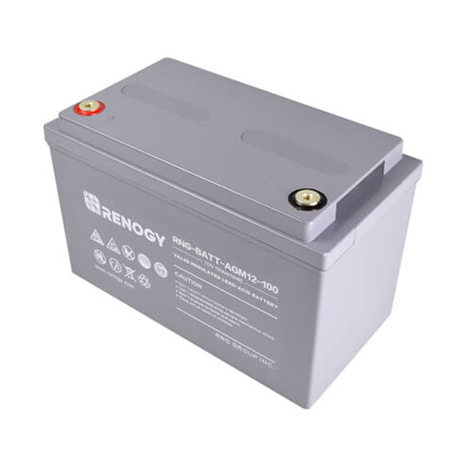Deep Cycle AGM Battery 12 Volt 100AH - Overlandgcc
